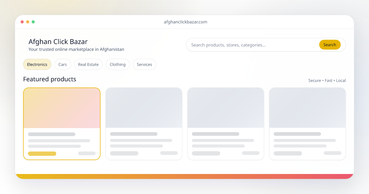 Home | Afghan Click Bazar